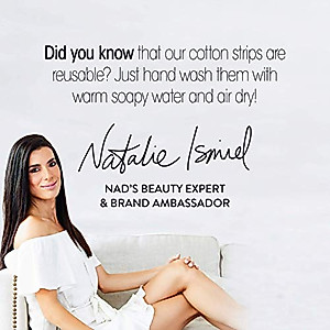 Nad's Wax Kit Gel, Wax Hair Removal For Women, Body+Face Wax, 6 Ounce