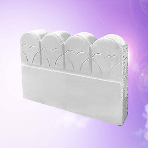 Garden Simulated Brick Fencing Cement Mold Fence Stone Mold Courtyard Lawn Mould Maker for Garden Yard Home