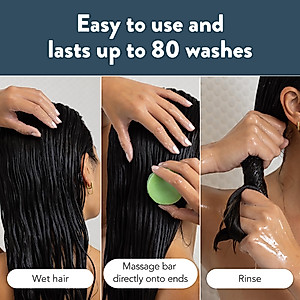 Ethique Wonderbar- Lightweight Solid Conditioner Bar for Oily to Balanced Hair - Vegan, Eco-Friendly, Plastic-Free, Cruelty-Free, 2.12 oz (Pack of 1)