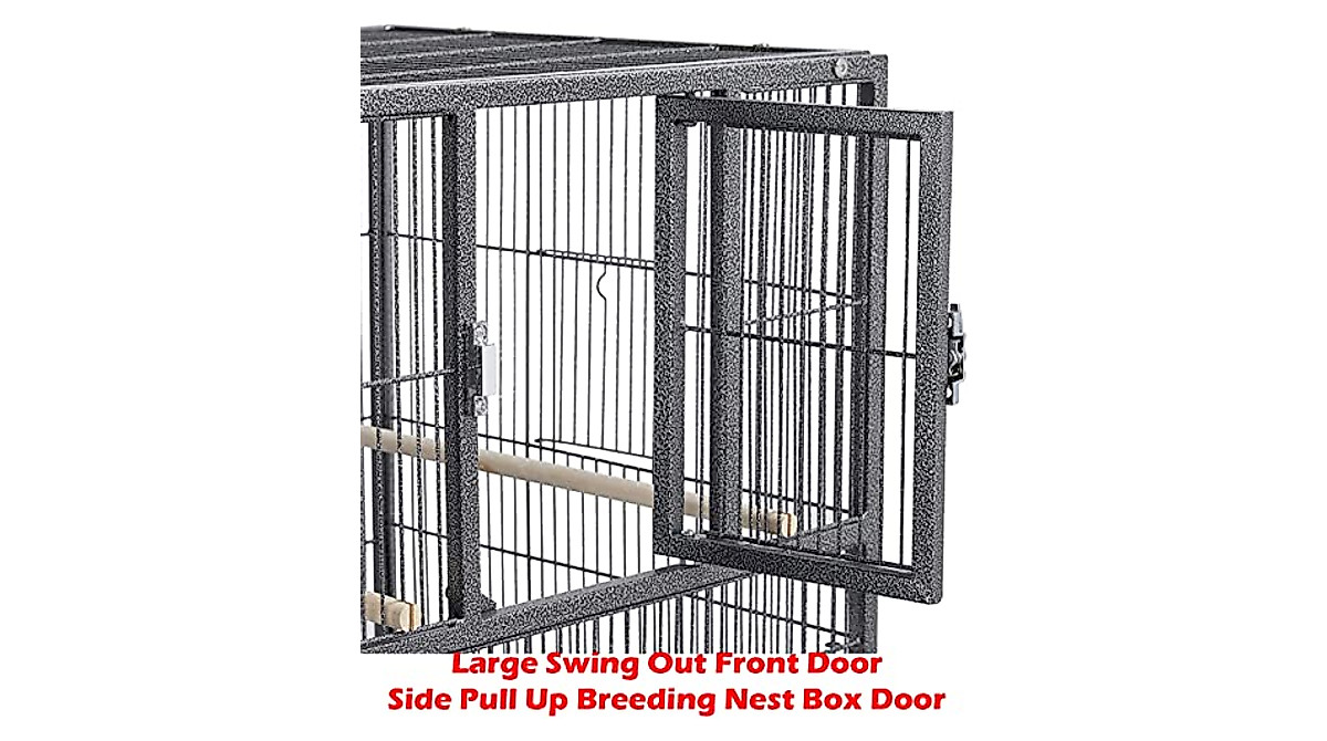 Premium Combo Breeding Stacker Bird Cage - Durable & Stylish