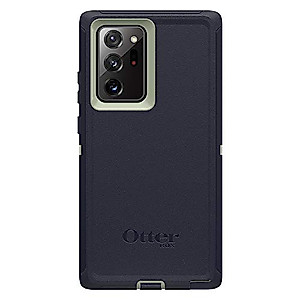 OtterBox DEFENDER SERIES SCREENLESS Case Case for Galaxy Note20 Ultra 5G - VARSITY BLUES (DESERT SAGE/DRESS BLUES)