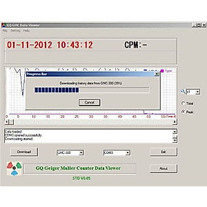 New GQ GMC-320 Plus Geiger Counter Nuclear Radiation Detector Data Recorder Beta Gamma x-Ray Test Equipment