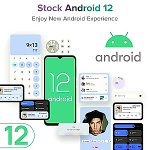 Ulefone Note 14 Unlocked Android Phones - 6.52-inch HD+ Display Android 12 OS 7GB RAM+16GB ROM 4500mAh Battery 8MP+5MP Camera 3-Card Slot T-Mobile Unlocked Smartphone (Purple)