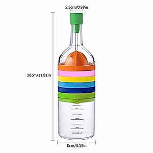 BUTEFO 8 in 1 Kitchen Tool Set All in 1 Multipurpose Kitchen Gadget Kitchen Tool Bottle