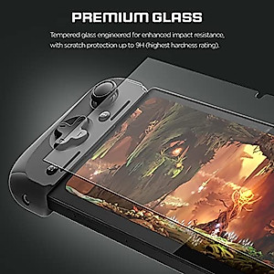 magglass Matte Screen Protector for Razer Edge - Anti Glare Tempered Glass Display Guard (Android Handheld Gaming Console)