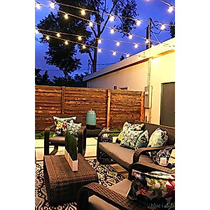 Magictec Solar String Lights, LED S14 Solar String Light Outdoor Waterproof Lighting Decoration Energy Saving Hanging Decor for Garden, Balcony, Porch, Backyard or Camp Tent 27 ft