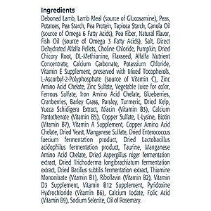 Blue Buffalo Basics Skin & Stomach Care, Grain Free Natural Adult Small Breed Dry Dog Food, Lamb & Potato 11-lb