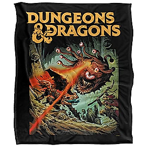 Dungeons and Dragons Beholder Strike Silky Touch Super Soft Throw Blanket 50" x 60"