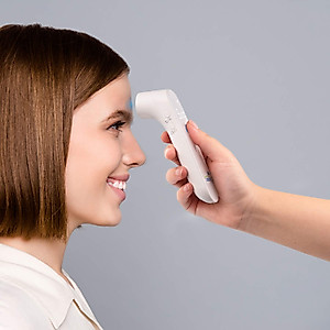 Innovo Medical iF100A Non-Contact Digital Forehead Thermometer, Fever Alert, Termometro (White)