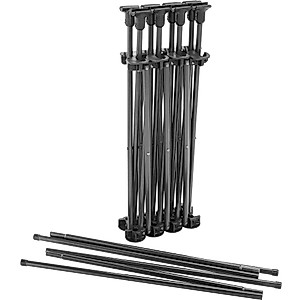 MOUNTAIN SUMMIT GEAR Horizon Cot, Foldable Camping Cot for Children & Adults, Durable Sleeping Pad with Steel Frame That Holds 300 lbs, Folding Bed includes Side Storage (by Caddis Sports Inc.)