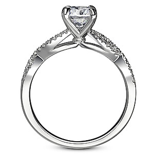 1ct Round Brilliant Cut D Color Petite Twist Moissanite Engagement Rings Moissanite Rings for Women Sterling Silver (9)