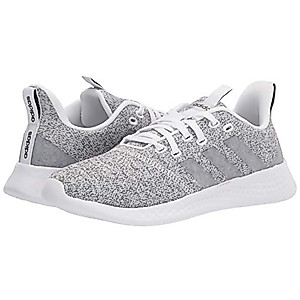 adidas Women's Puremotion Running Shoe, White/Black, 9
