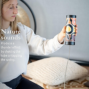 Meinl Sonic Energy Spring Drum Thunder Tube for Sound Therapy, Music Education, or Theatre Prop — Nature Noise Maker