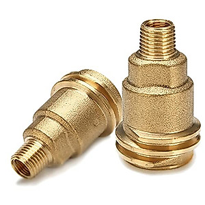 Paddsun QCC1 1/4" Male Pipe Thread Propane Gas Fitting Adapter Connector