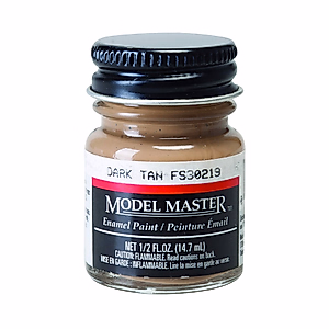 DARK TAN (FS30219) 1/2 oz Enamel Paint Bottle by Testor Corp.