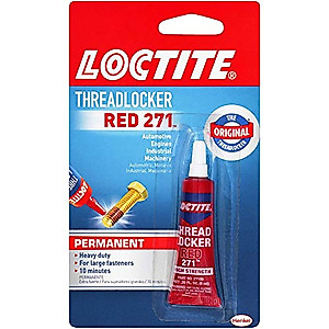 Loctite 209741 Threadlocker Red 271, 0.2 Ounce - 6 Pack