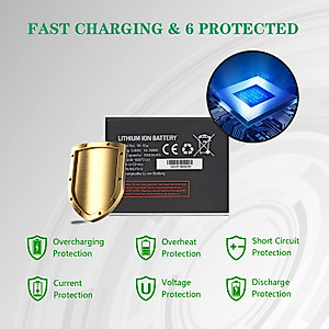 ASDAWN 5040mAh W-10a Battery Replacement for Netgear MR1100 AT&T Nighthawk M1 LTE Mobile Hotspot Router, (W-10 = W-10a) Model No: W-10a W-10