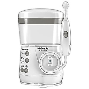 NeilMed HydroPulse Neo. Multi-Speed Electric Pulsating Nasal Sinus Irrigation System with 30 Sinus Rinse Premixed Packets.