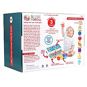 Be Amazing! Toys Sense & Grow Rocker & Shape Sorter Toy