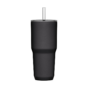 CamelBak Horizon Straw Tumbler, Insulated Stainless Steel, 30oz, Black