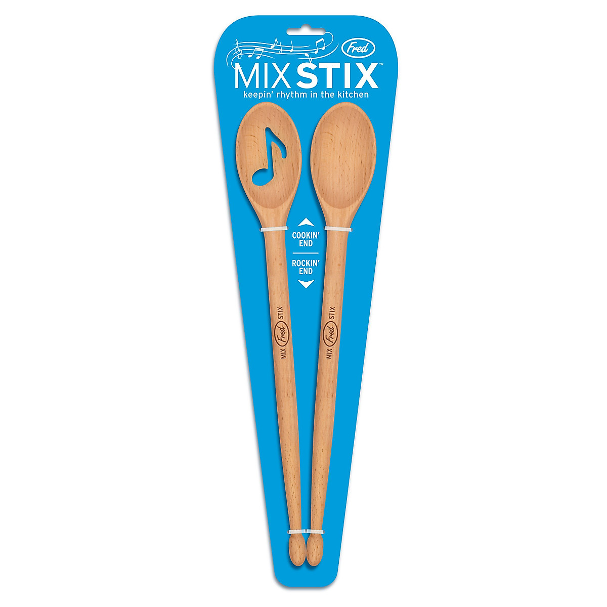 Genuine Fred Mix Stix Drumstick Spoons, regular