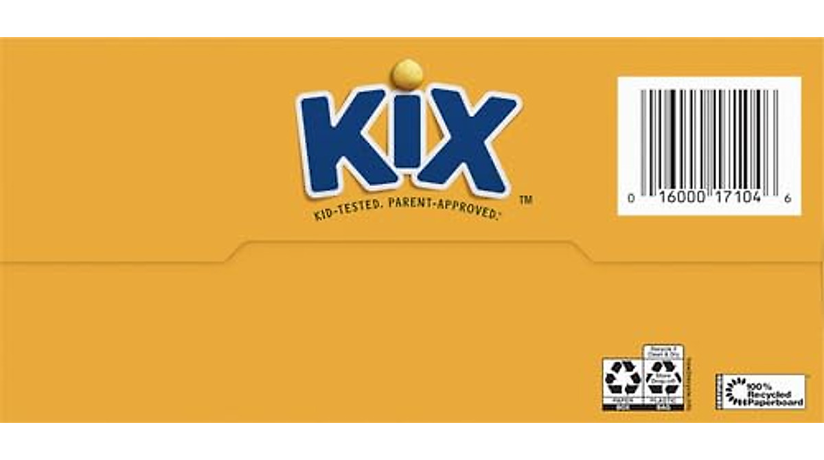 Kix Whole Grain Breakfast Cereal | Crispy Corn Puffs for Families