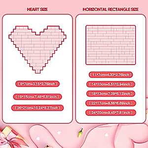 Custom Building Brick Personalized Photo Block Puzzle Heart Shaped Birthday Gifts for Women Men, Customized Picture Anniversary Wedding Couples Gifts for Him Her, Mothers Day Gifts for Mom