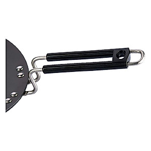 Vinod 220cm Black Pearl Concave Hard Anodized Tawa, 8.5-Inch