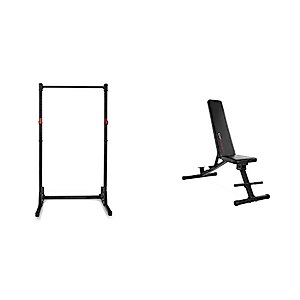 Cap Strength Power Rack and Adjustable Bench Combo