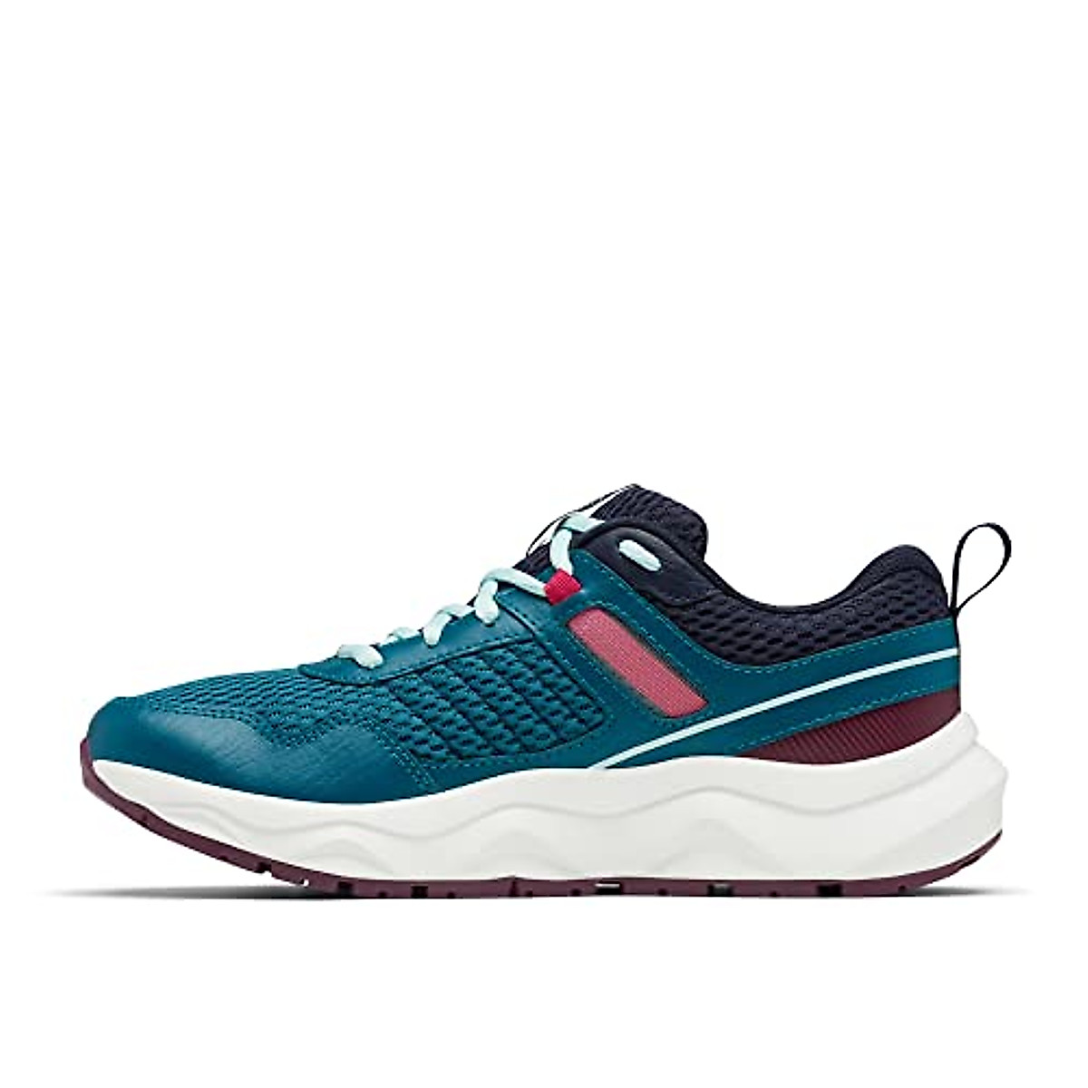 Columbia Women's Plateau Hiking Shoe, Deep Water/ICY Morn, 8.5