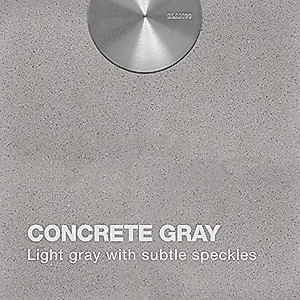 Precis 30in. Single Bowl Kitchen Sink, Concrete Gray