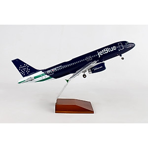 Daron FDNY Skymarks Jetblue A320 1/100 W/Wood Stand & Gear