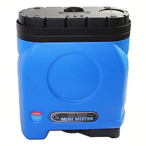 Ventamatic CDMP 1420BLU 14" Premium Misting Fan, 20 Gal Cooler, Blue/Black