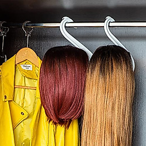 Swan Wig Hanger (Black)