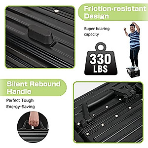 AnyZip Carry On Luggage - Aluminium Frame, PC ABS Hard Shell, Suitcases with Wheels, TSA Lock, No Zipper - 20in Black