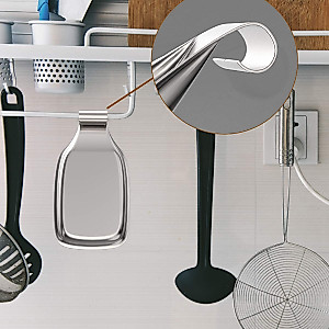 Spoon Rest for Stove Top, Amytalk 8 X 4 Inch Large Stainless Steel Spoon Rest Heavy Duty Holder for Kitchen, Spatula Ladle, Brush and Other Cooking Utensils