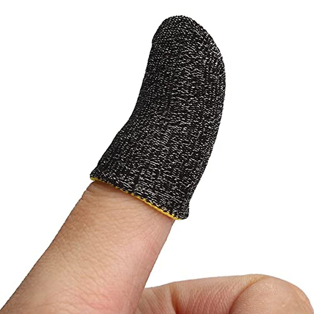 SALUTUY Game Control Sleeves, Comfortable Lightweight and Portable Game Finger Sleeves Wear-Resistant and Breathable for Mobile Game for Family