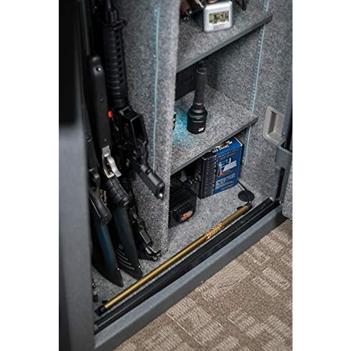 Lockdown GoldenRod 12' Dehumidifier Rod with Low Profile Design and Easy Installation for Gun Vault Humidity Control and Rust Prevention, Made in USA