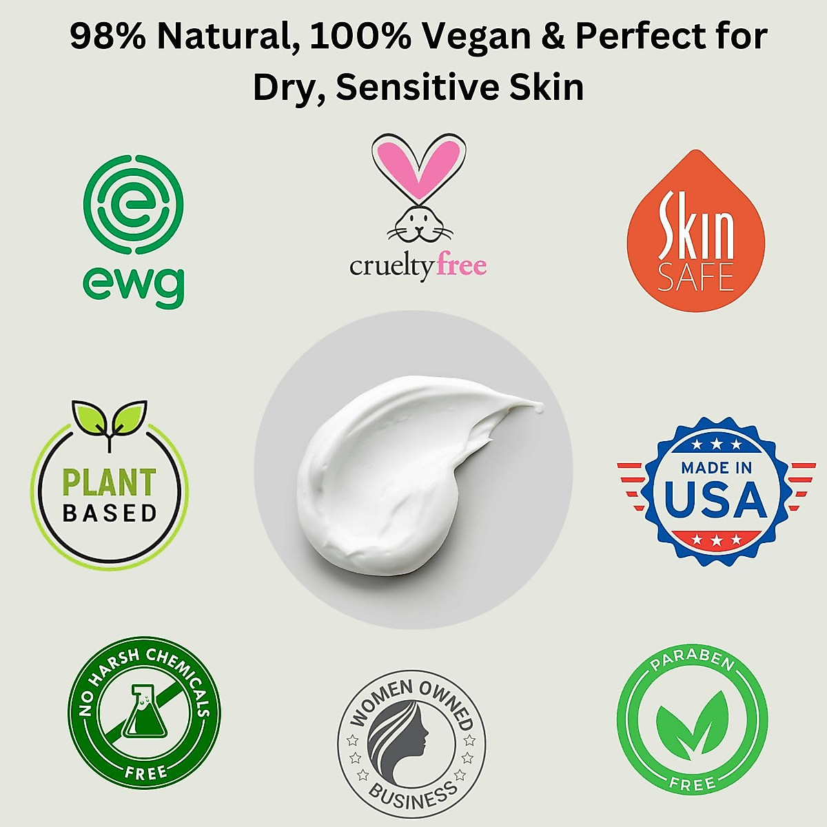 RaGaNaturals Natural Unscented Body Lotion for Dry Skin with Shea Butter and Vitamin E & B5 - Hydrating, Nourishing, Fragrance Free Hand Moisturizer With Organic Essence - For Women, Men, Kids - 8 Oz