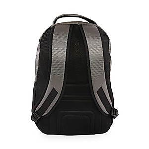NAUTICA Sail Laptop Backpack, Grey/Orange, One Size