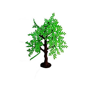 Xplore Toys 12 Pieces 6 inch Model Trees Figurines with Base,for Crafts,Cake Decorating,Scenery Architecture Trees,Building Model,Scenery Landscape