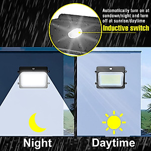 100W Dusk to Dawn Exterior Wall Pack LED Light 15300LM,800W HPS/HID Equivalent,110V Commercial Lighting 5000K Daylight ,IP65 Waterproof Light Sense,Industrial Outdoor Wall Lamp for Alleyways Doorway