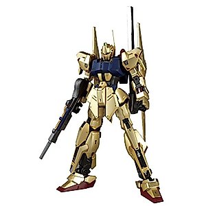 Bandai Hobby MG 1/100 Hyaku-Shiki Version 2.0 "Zeta Gundam Model Kit, Black