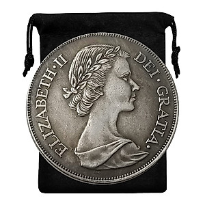 Kocreat Copy 1953 The United Kingdom UK Coin-Replica Great Britain Silver Dollar Pence Gold Coin Royal Souvenir Coin Lucky Coin