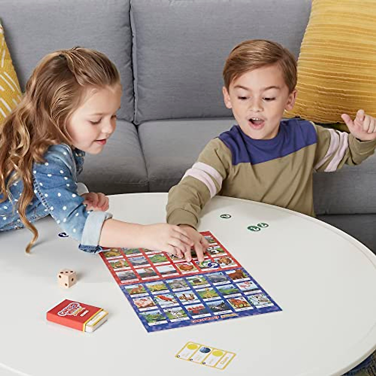 Hasbro Gaming Guess Who? Junior Board Game | Guess Who? Game for Younger Kids | Ages 3 and Up | 2 to 4 Players | Preschool Games | Fun Games for Kids