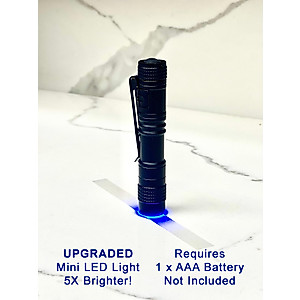 Clear - Upgraded Quartz Countertop Repair Kit - Granite Repair Kit - Chip Repair Kit for Quartz, Granite, Marble, Corian, Porcelain, Acrylic, Edge Chips and More - HIMG Surface Repair