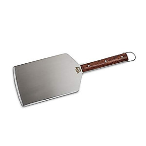 PIT BOSS 67288 Cut Stainless Steel with Rosewood Handle Large Grill Spatula