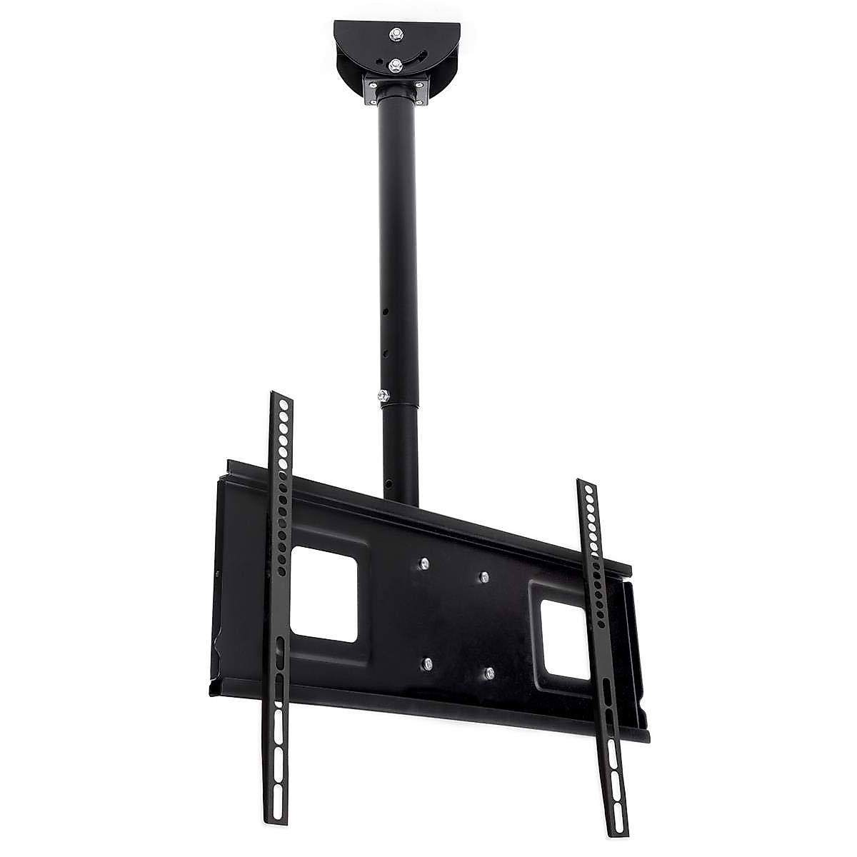 Displays2go Adjustable Ceiling TV Mount for 35 to 65 Inch Screens – Black (LTCEIL64)