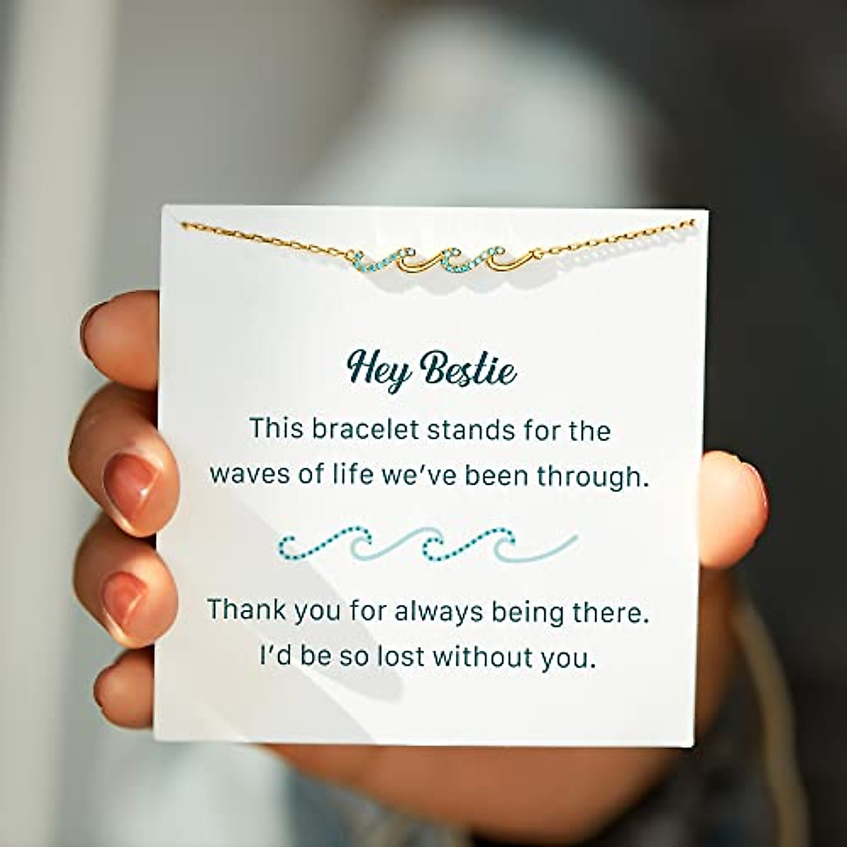 STORYJEWELLERY Friendship Bracelet, Best Friend Bracelet for Women, Gift for Friend Female, Friend Gifts for Women, Gifts for Friends Women, Bestie Gifts for Women, Bff Gifts for Besties