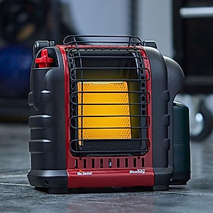 Mr. Heater Portable Buddy 9,000 BTU Propane Gas Radiant Heater with Piezo Igniter for Outdoor Camping, Job Site, Hunting, and Tailgates (2 Pack)